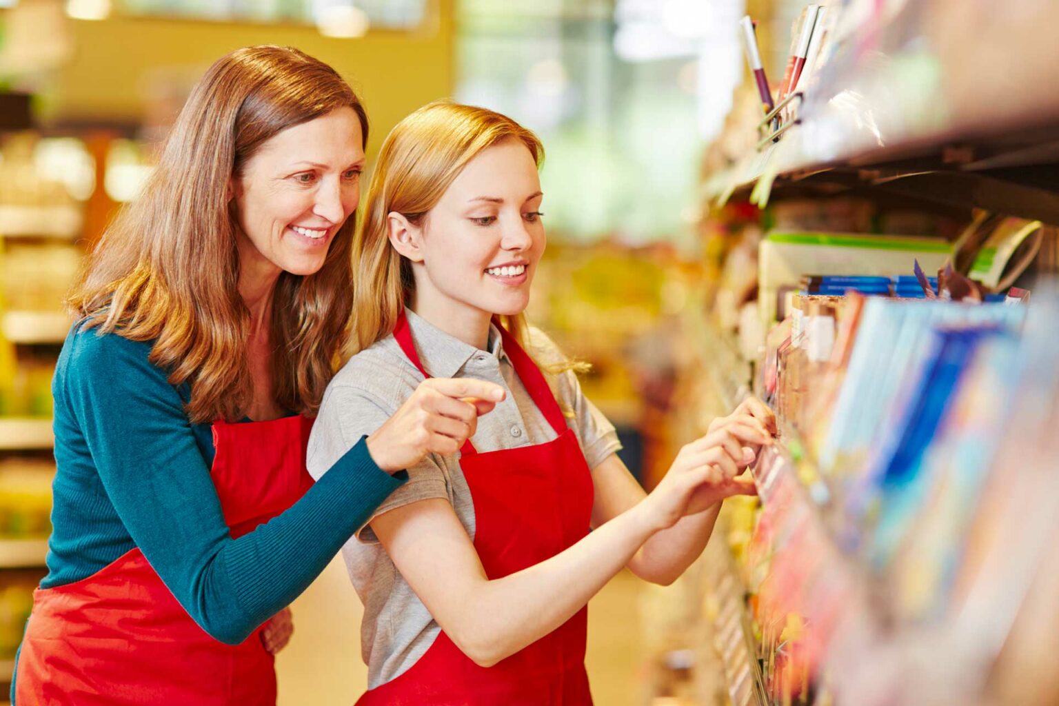 Employé de rayon : compétences et formation